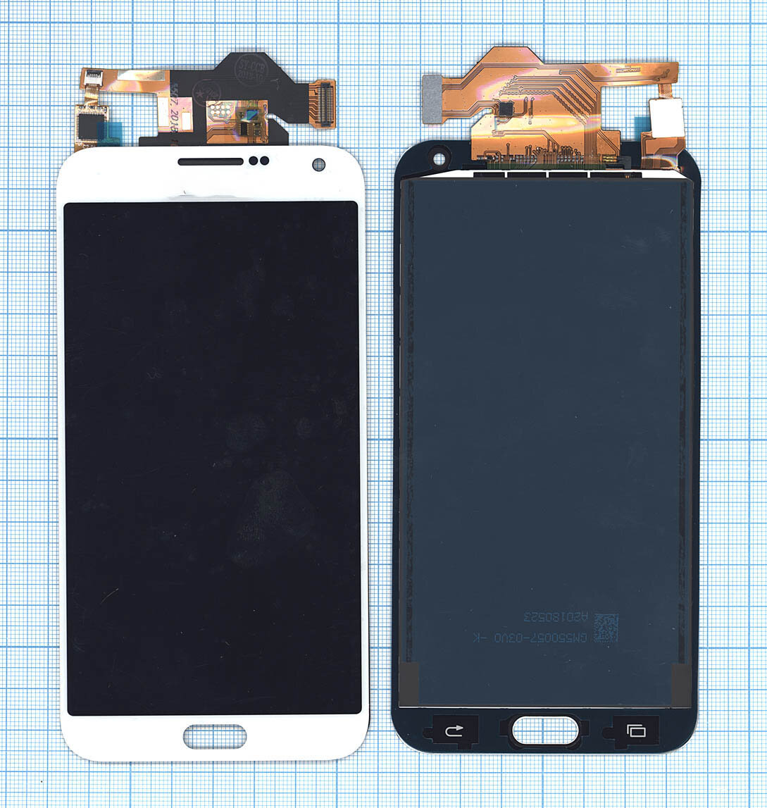 Дисплей (модуль) для телефона Samsung Galaxy E7 (E700F), TFT, белый