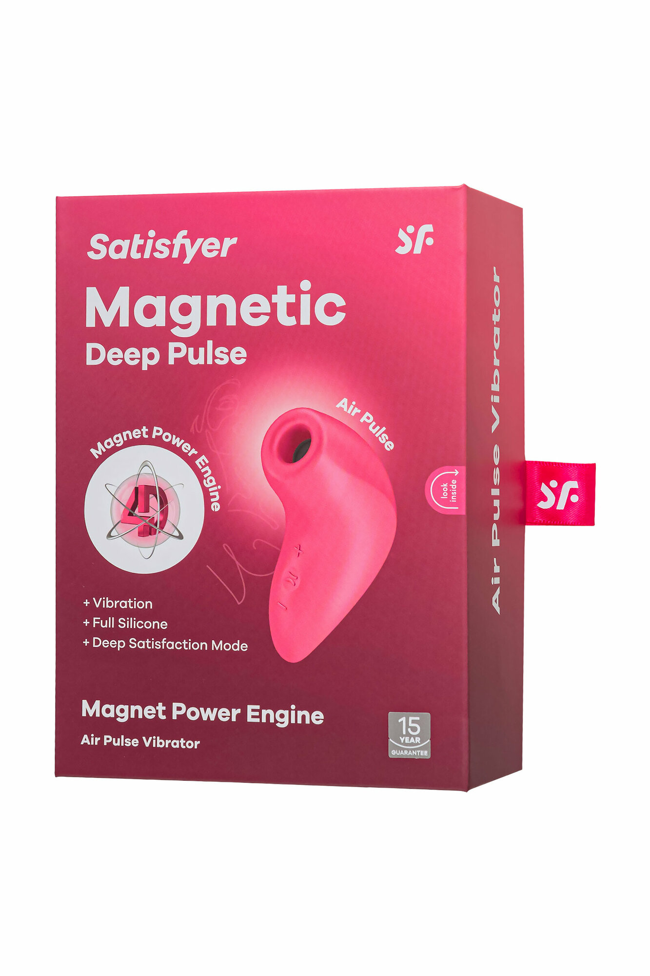 Вакуум-волновой бесконтактный стимулятор Satisfyer Magnetic Deep Pulse розовый
