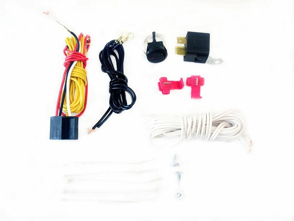 Комплект проводки для подключения 2-х противотуманных фар для а/м УАЗ