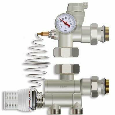 Насосно-смесительный узел для теплого пола TIM JH-1036