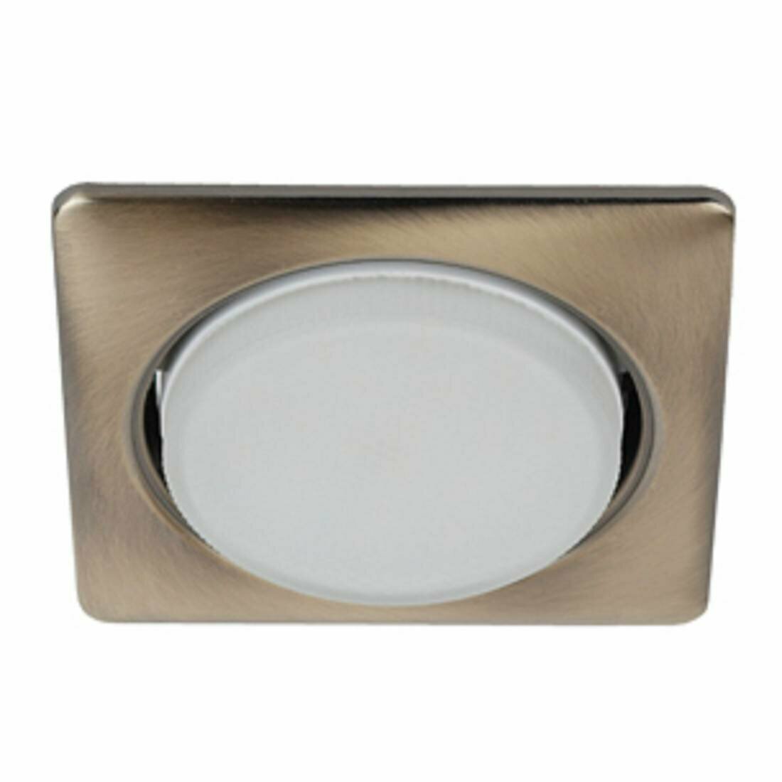 Светильник для светодиодной лампы ЭРА KL71 BK/1 (к) 15W GX53 IP20 бронза Б0048958 (комплект из 5 шт)