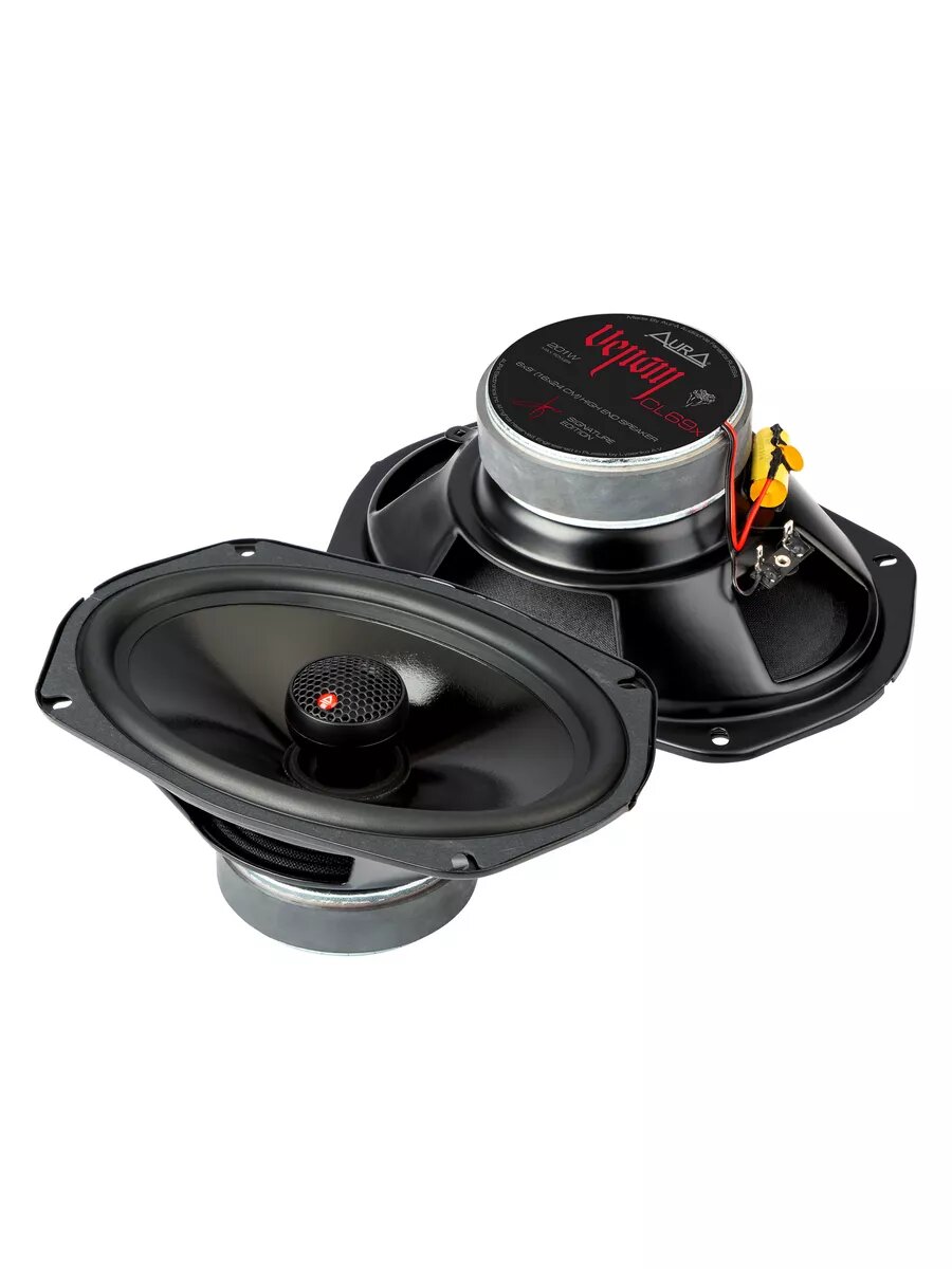 Коаксиальная автомобильная акустика колонка AurA VENOM-CL69X