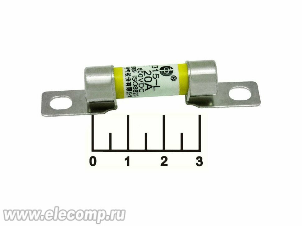 Вставка плавкая 20A EV315-L-3E (предохранитель)
