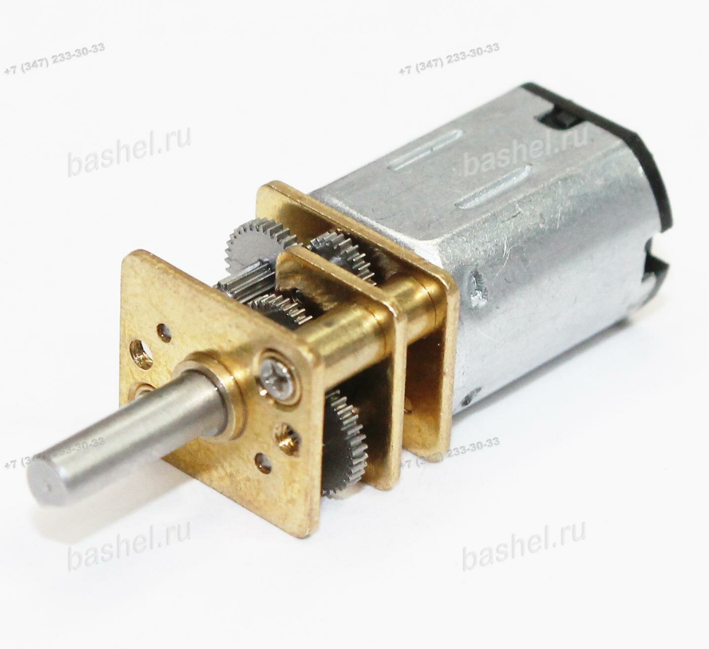 N20-2000/6, Мотор-редуктор, 6V 2000RPM (0.14A 0.06kgf. cm)