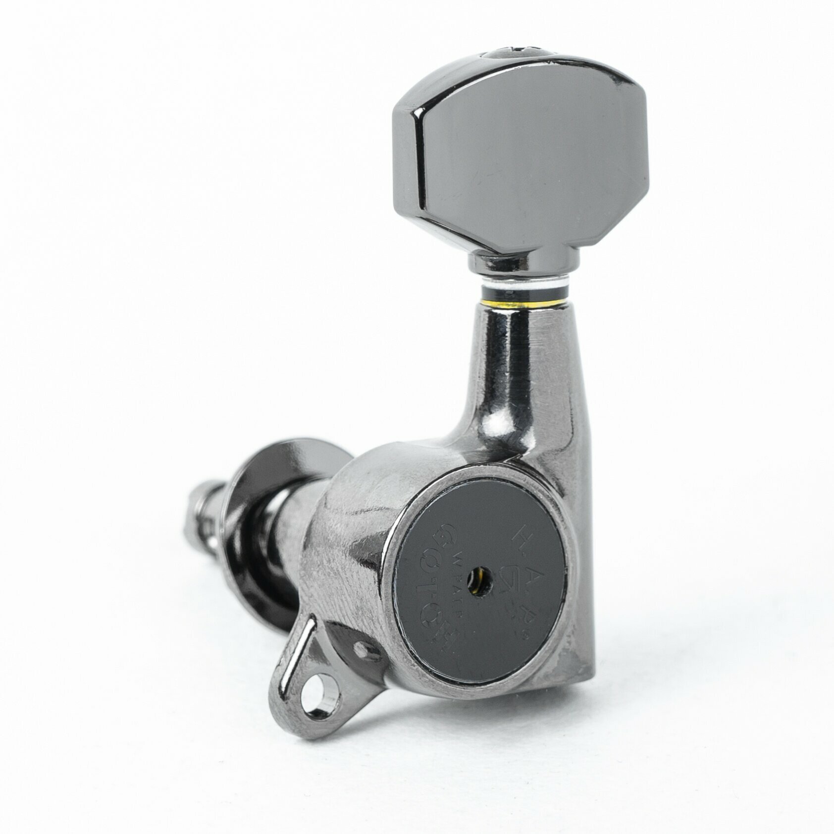 Колок одиночный GOTOH SG381-HAPM-07-o, Long, правый, cosmo black