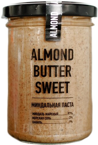Миндальная паста сладкая с ванилью Arahis Project, 200 гр. (Набор из 1 шт.)