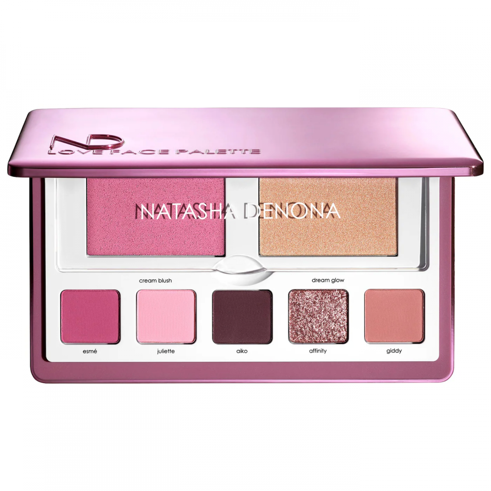 Палетка для макияжа лица и глаз NATASHA DENONA Love Face palette eye&cheek essential
