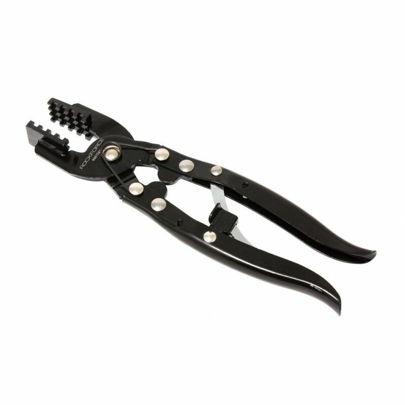 Клещи для пружинных хомутов (L-240мм, захват 22-55мм), в блистере ROCKFORCE