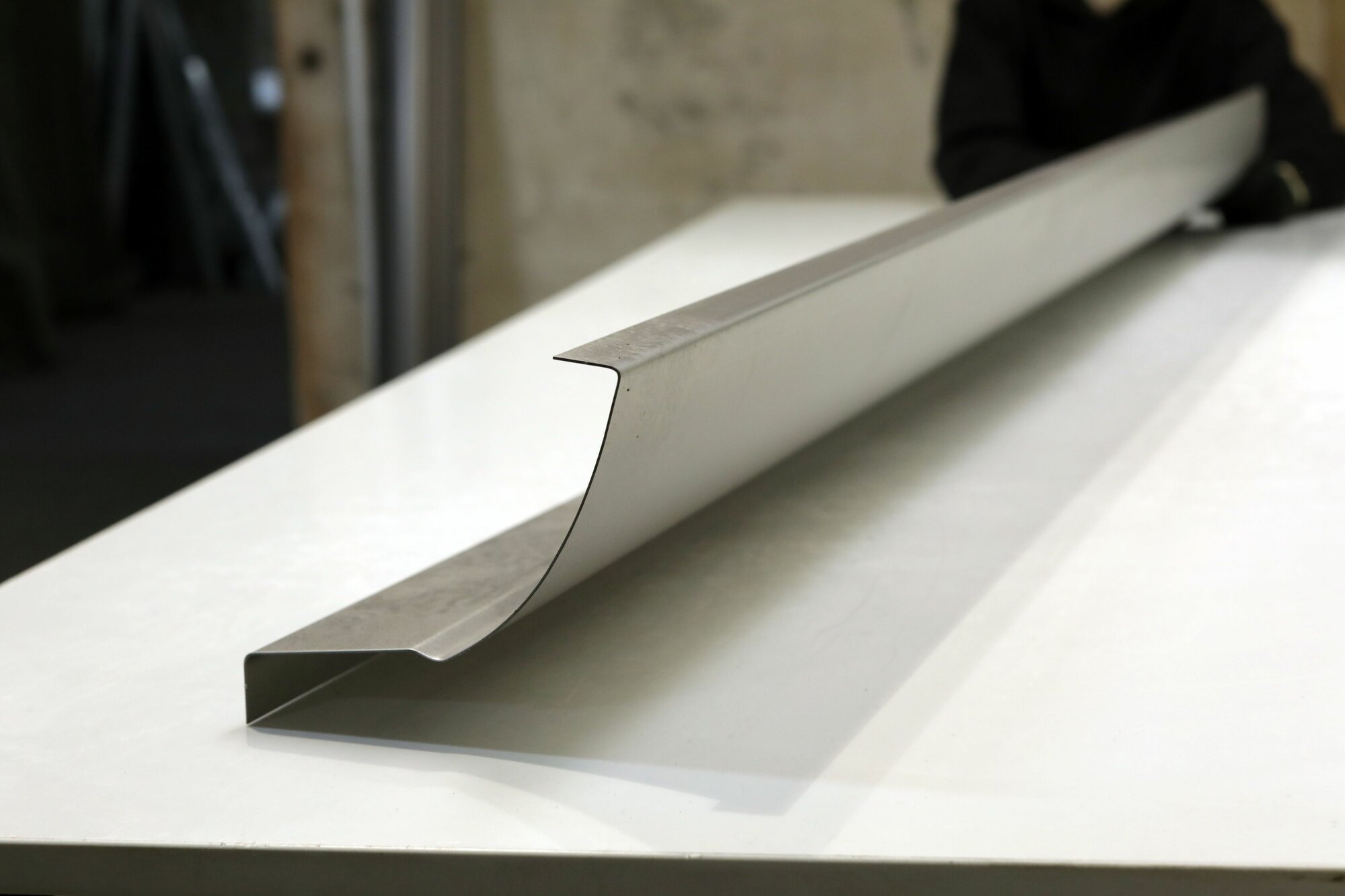 Порог ремонтный левый для Ford Focus II 2005-2008 тип кузова седан (форд фокус 2) , оцинкованная цинк сталь 1 мм