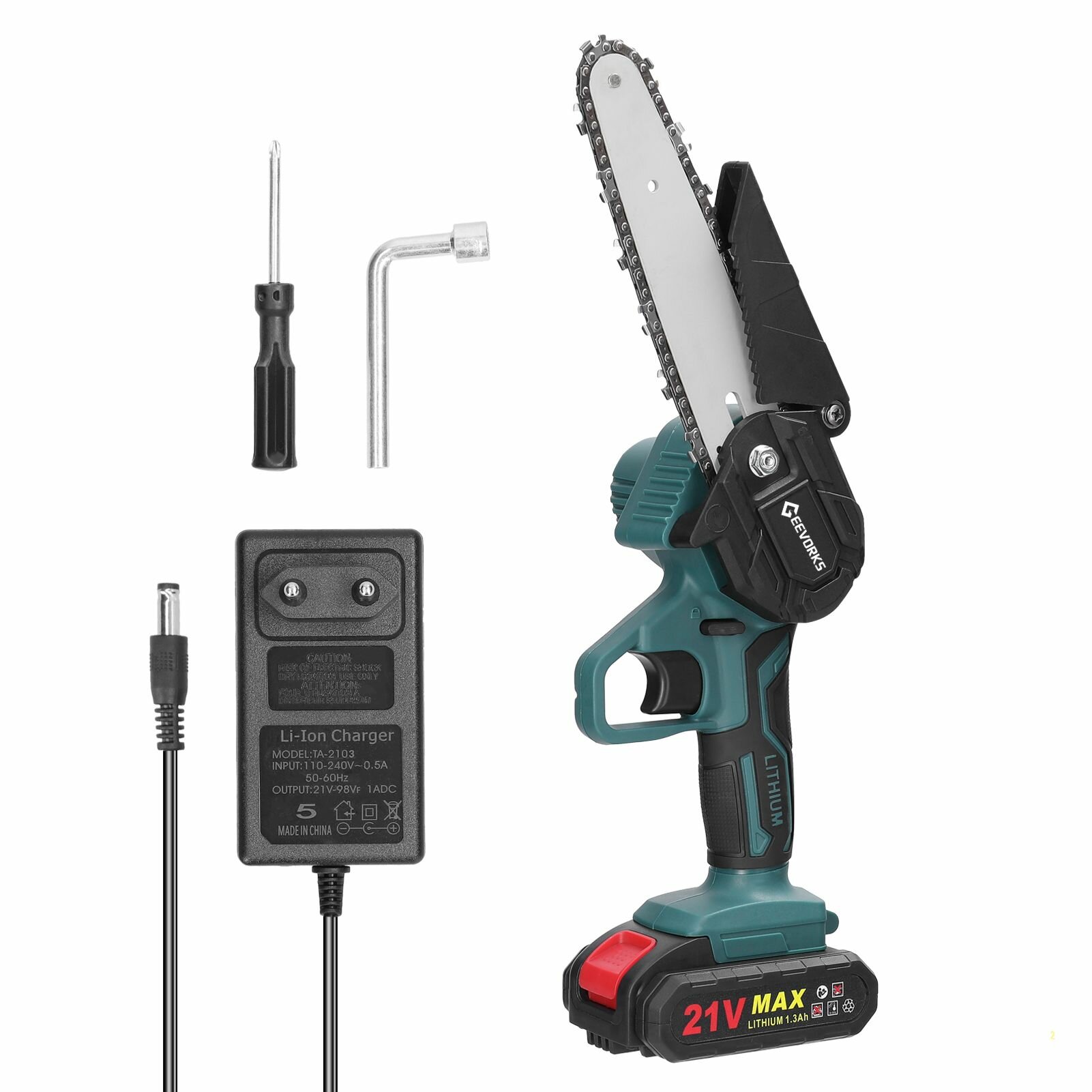 21V 6-дюймовые портативные электрические обрезные пилы