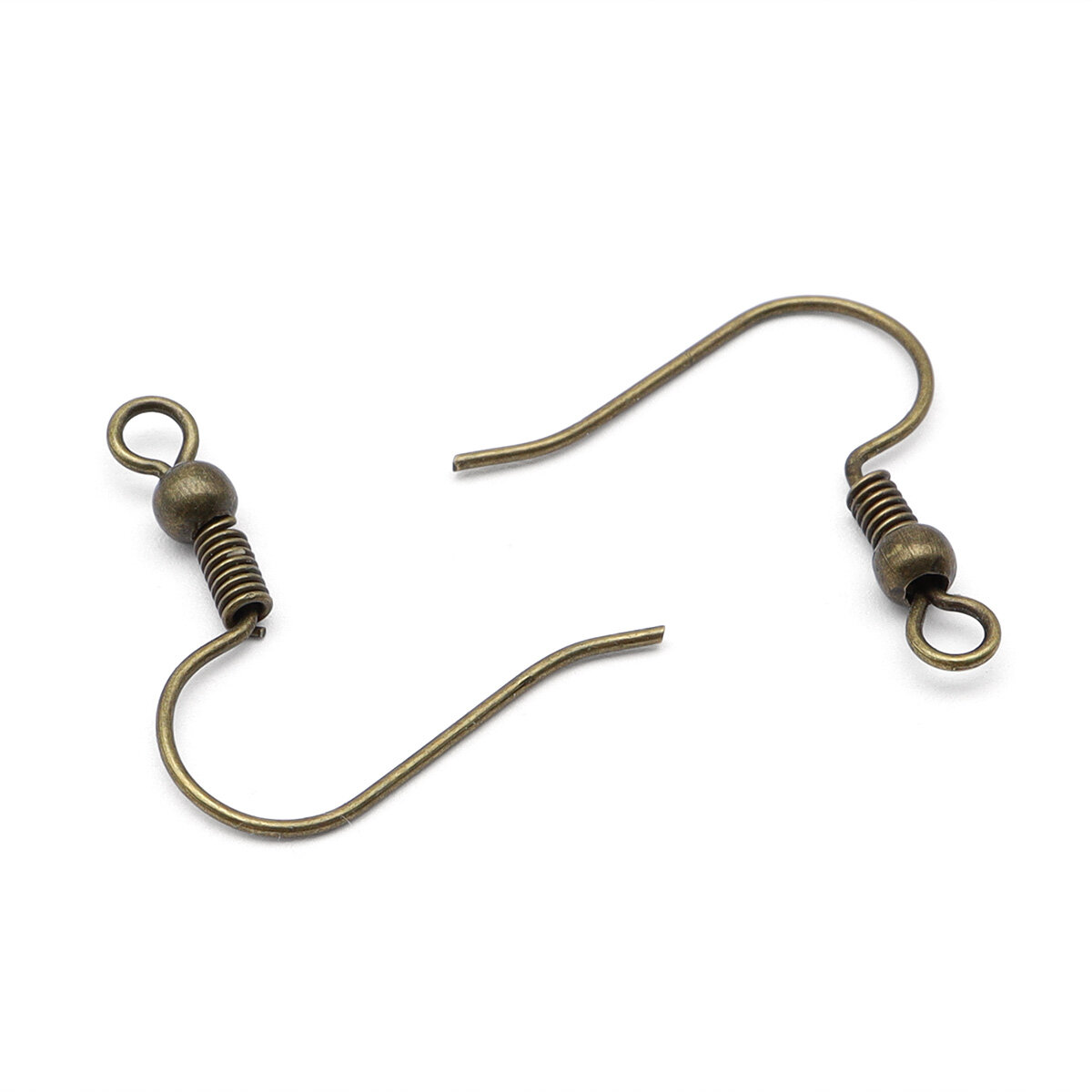 Швензы для сережек 'Крючок с бусиной', Astra&Craft, OTH1522, 18 мм (латунь), 4 шт