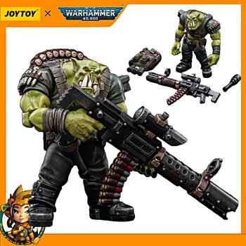 Аниме фигурки Warhammer 40000 JOYTOY 1/18 Ork Kommandos Snipa Boy Balrukk