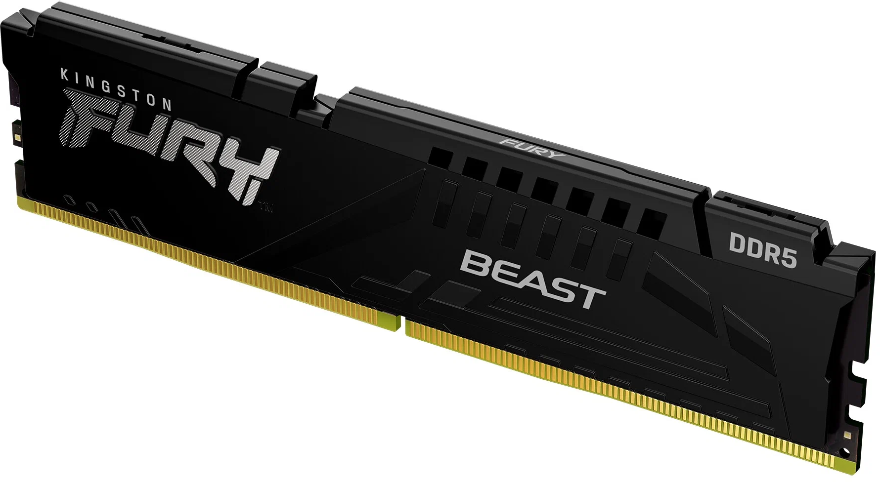 Оперативная память Kingston FURY Beast Black, 16 ГБ, DDR5, 5200 МГц, KF552C40BB-16