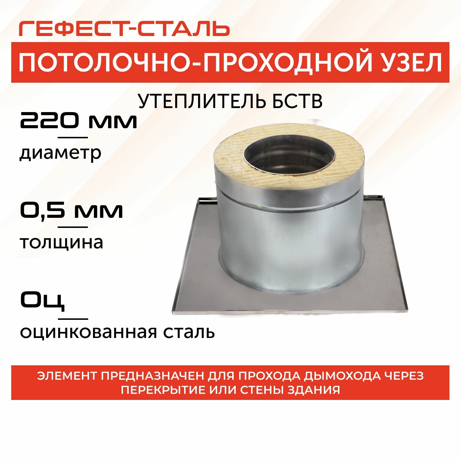 Декоративный ППУ КрТ, 220, AISI 430/Оц, 0,5мм/0,5мм