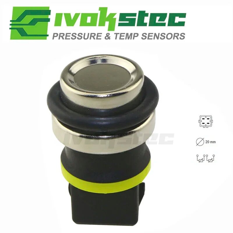Новый 4-контактный для VW Golf Jetta Passat B4 EUROVAN TRANSPORTER VENTO CADDY CABRIO 1,6 1,8 1,9 2,0 2,5 2,8 Датчик температуры охлаждающей жидкости