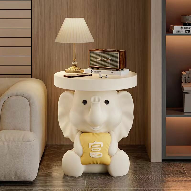Креативный журнальный столик-слон, современный декоративный журнальный столик для дома
