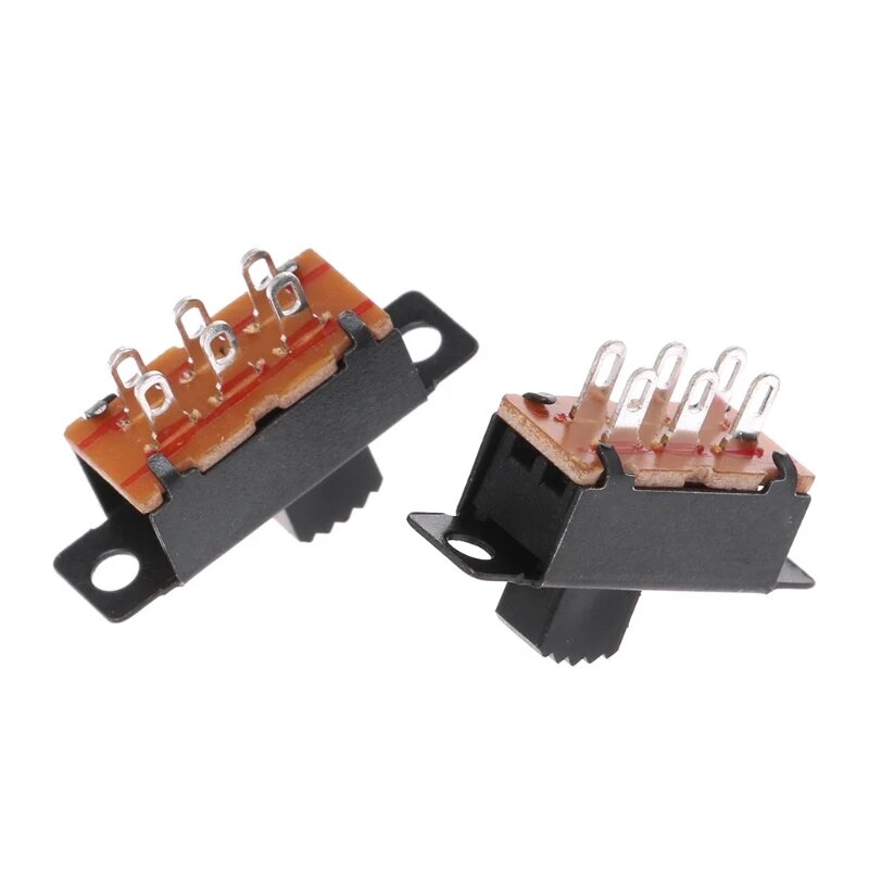 10 шт. мини-переключатель DPDT OOTDTY