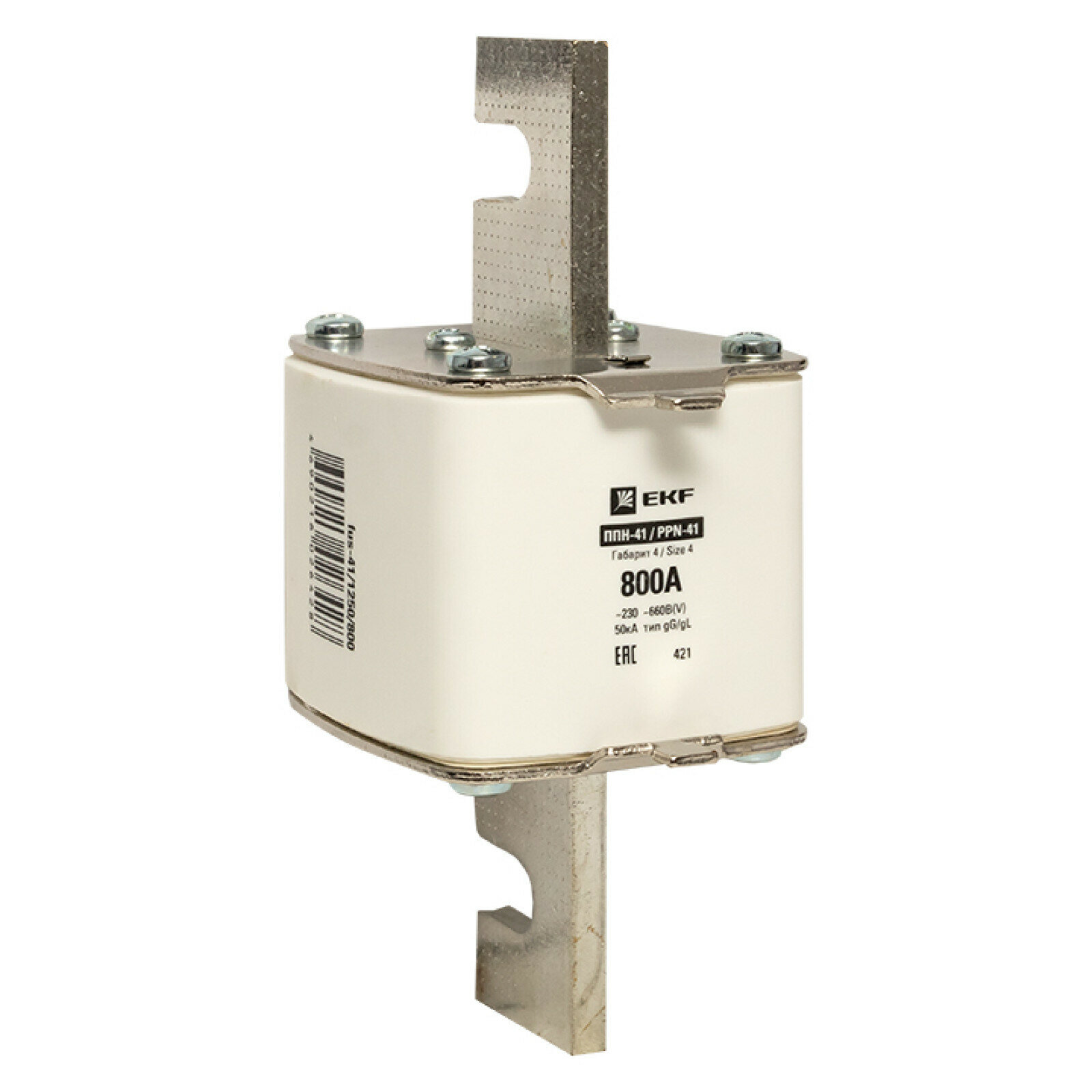 Плавкая вставка ППН-41 1250/ 800А габарит 4 EKF - 1 шт