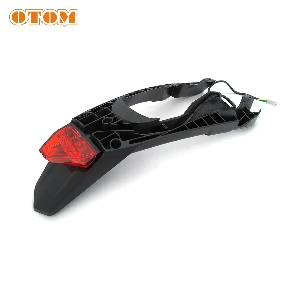 Светодиодный задний фонарь для мотоцикла, заднее крыло, стоп-сигнал, лампа номерного знака, эндуро, велосипед, задний фонарь, кронштейн, держатель для KTM 2024 Черный, 1 Kit