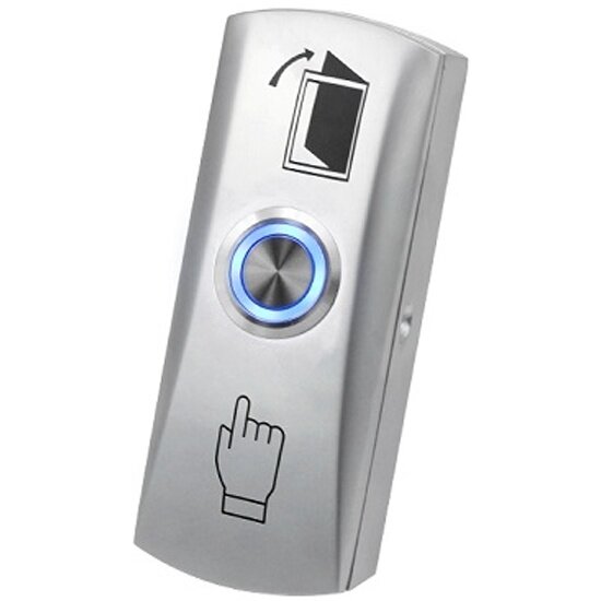 Кнопка выхода с подсветкой Skudo SK-CM03L (серебро)