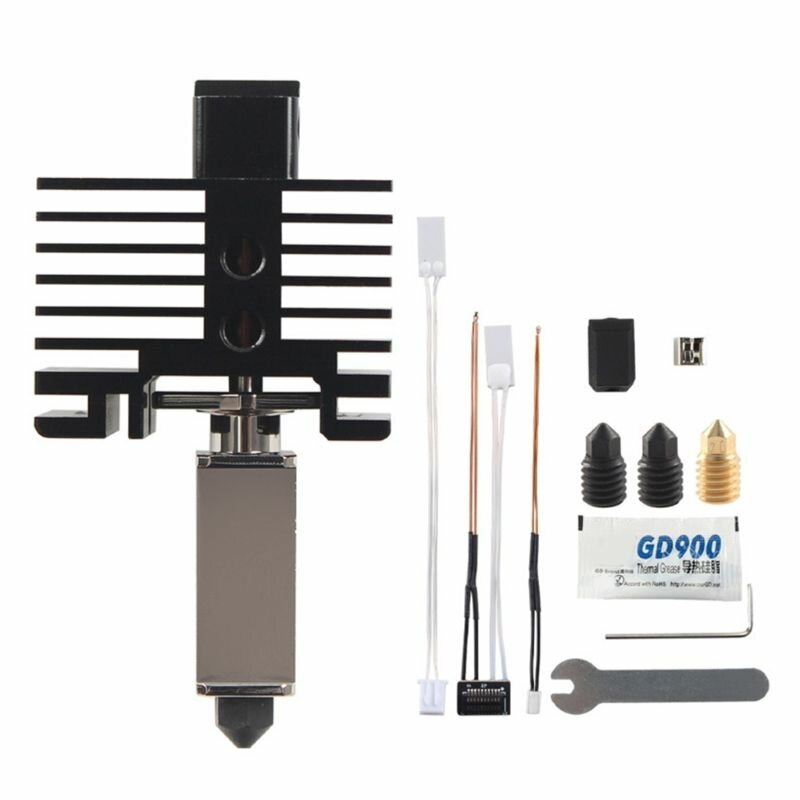 Эффективный комплект Hot End для 3D-принтеров Bambu Lab X1/P1S/P1P, сопла Hotend с быстрым нагревом, точный контроль температуры