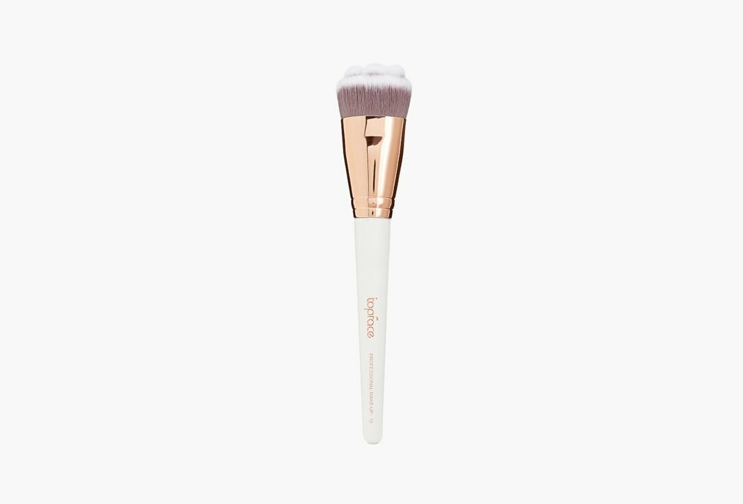 Кисть для тонального крема и кремовых текстур TOPFACE Professional Make-up Brush F19