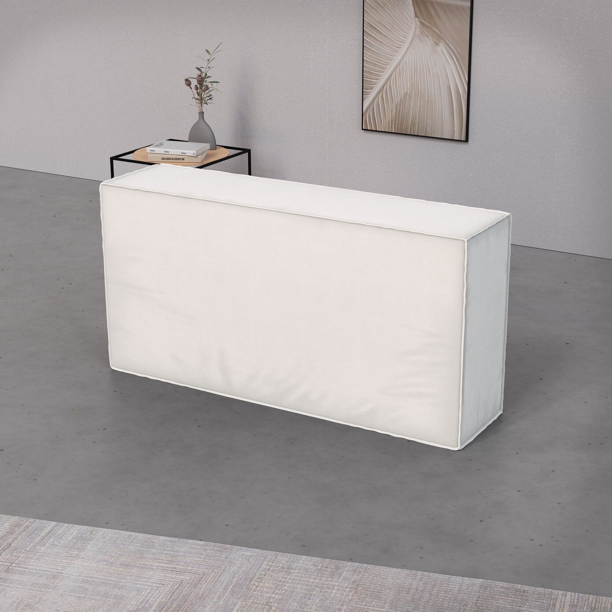 Спинка модульного дивана MONO Salon Tron, велюр,140x35x70 см