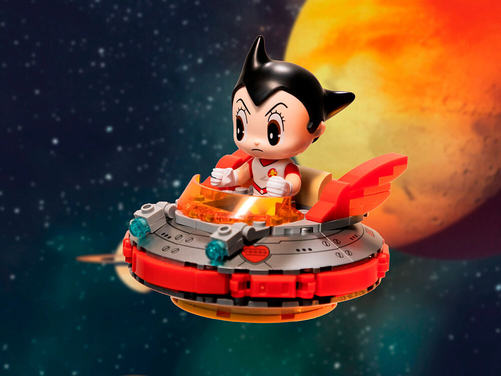 Конструктор Pantasy Astro Boy 86208 Конструктор Астробой на НЛО