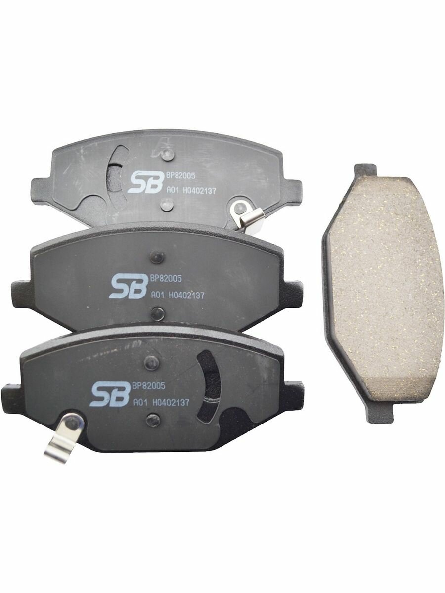 Колодки тормозные дисковые передние для а/м GEELY Binyue Pro, Coolray, SB NAGAMOCHI BP82005