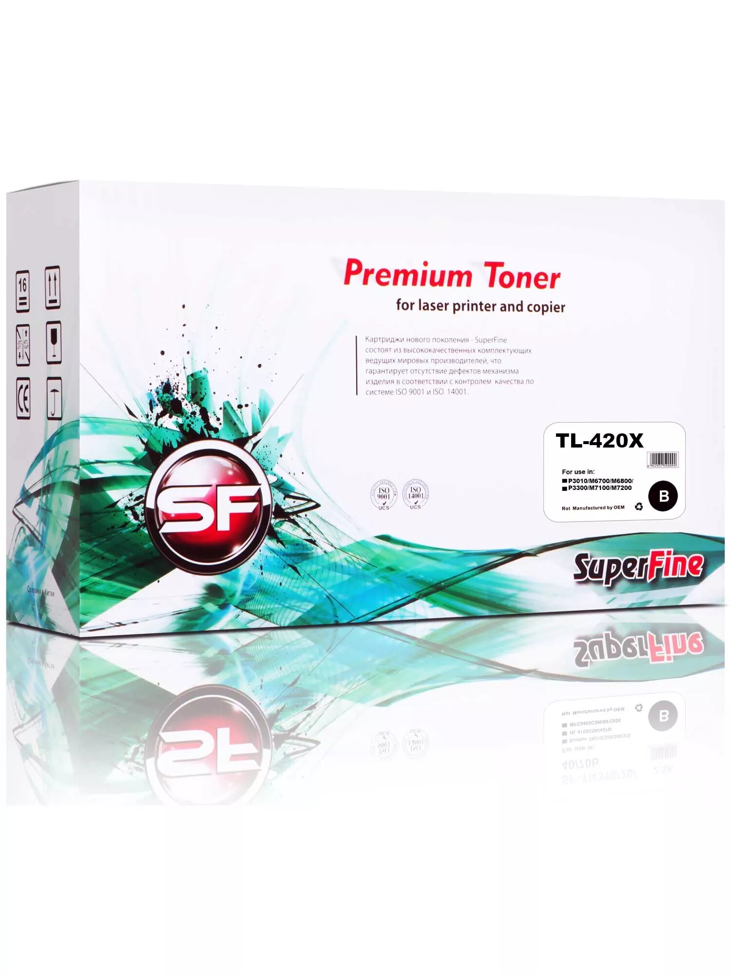 Картридж SF TL-420X, для принтера Pantum P3010, P3300, M6700, M6800, M7100, M7200, 6к, с чипом