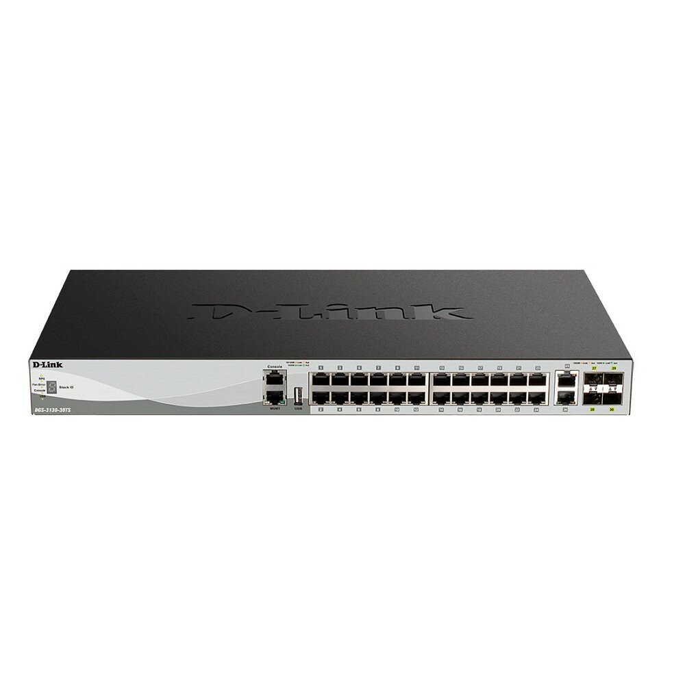 Коммутатор DGS-3130-30TS/B1A D-Link Для средних рабочих групп