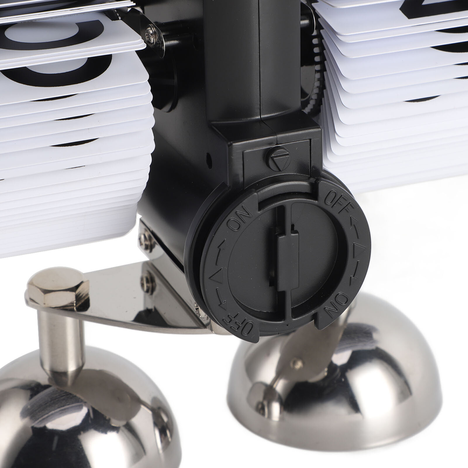 Ретро цифровые раскладные часы, настольные часы, механические, на батарейках, домашний офисный декор, 2 ножки, 12 часов, белые