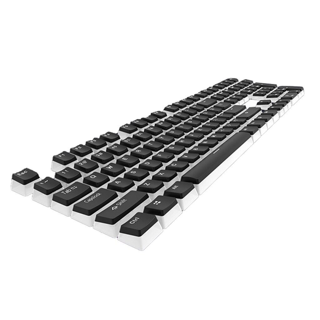1Set Double Shot PBT Keycap 104 Keys Bearlight Cuecap