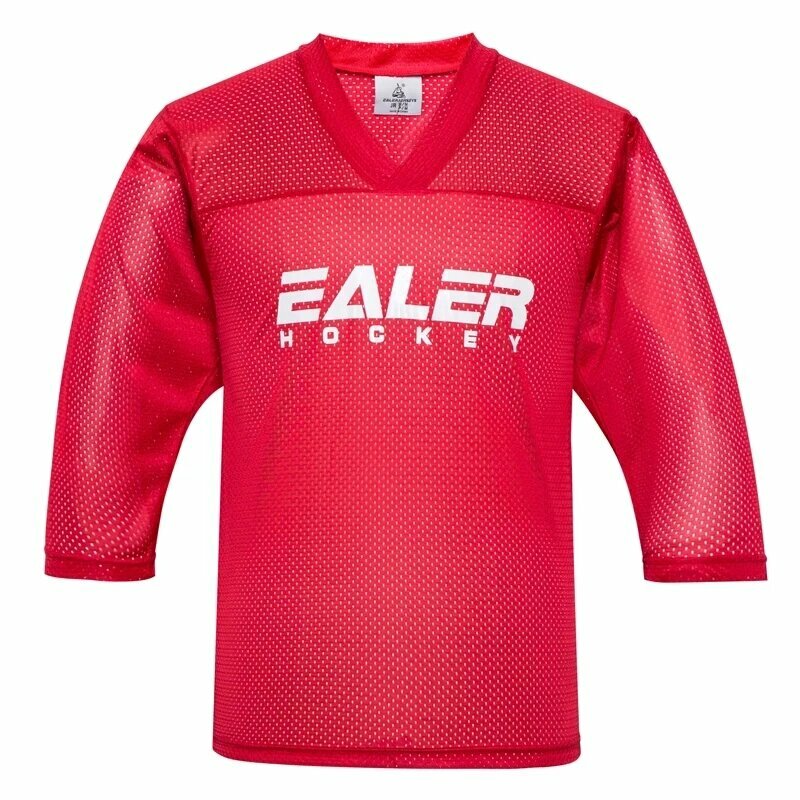 Красная хоккейная тренировочная майка Ealer Hockey, размер M