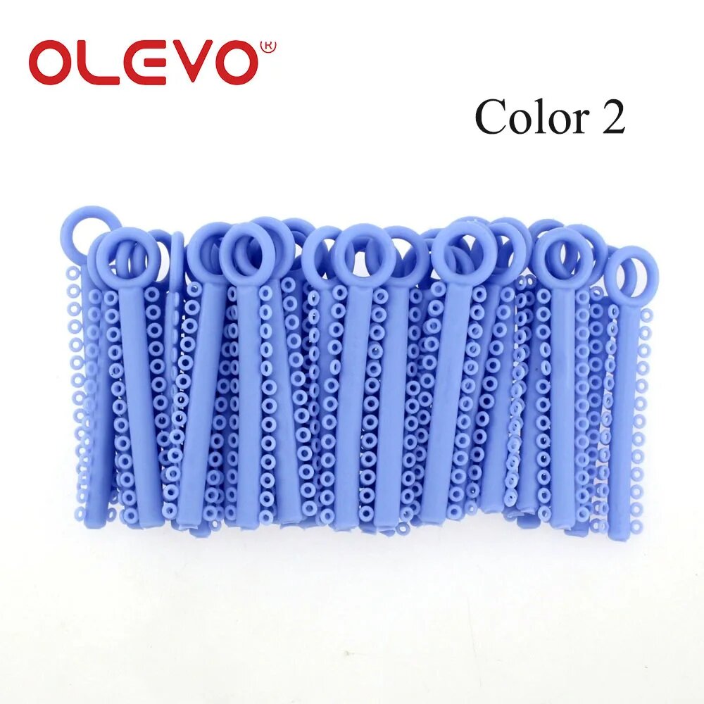 OLEVO ортодонтические лигатуры резиновые 1040 шт.