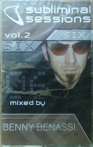 Benny Benassi. Subliminal Sessions Six Vol.2 (RU, Никитин, World Club Music, ПРЗ MC9681, 2004) кассета Audio MC