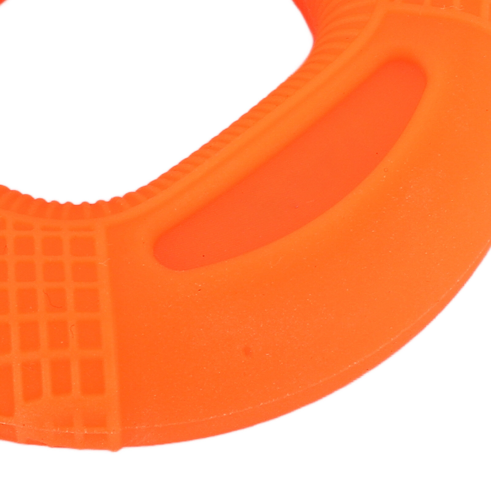 Кольцо для укрепления хвата руки, силиконовое, для силового тренажера, сжимающее кольцо для пальцев, предплечья, тренировка мышц, оранжевый, от 50 до 60 фунтов