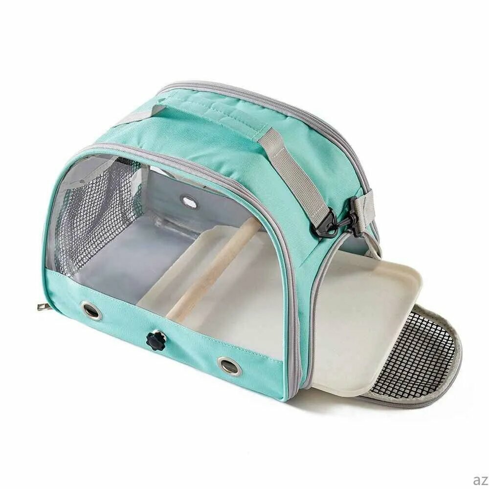 Уличная сумка через плечо для попугаев Переносная сумка для переноски зоотоваров 户外鹦鹉单肩包便携式宠物用品携带袋