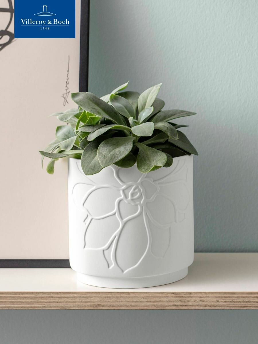 Ваза для цветов, 1600 мл, it's my home Flower pot Soccu, like. by Villeroy & Boch, Премиум-Фарфор
