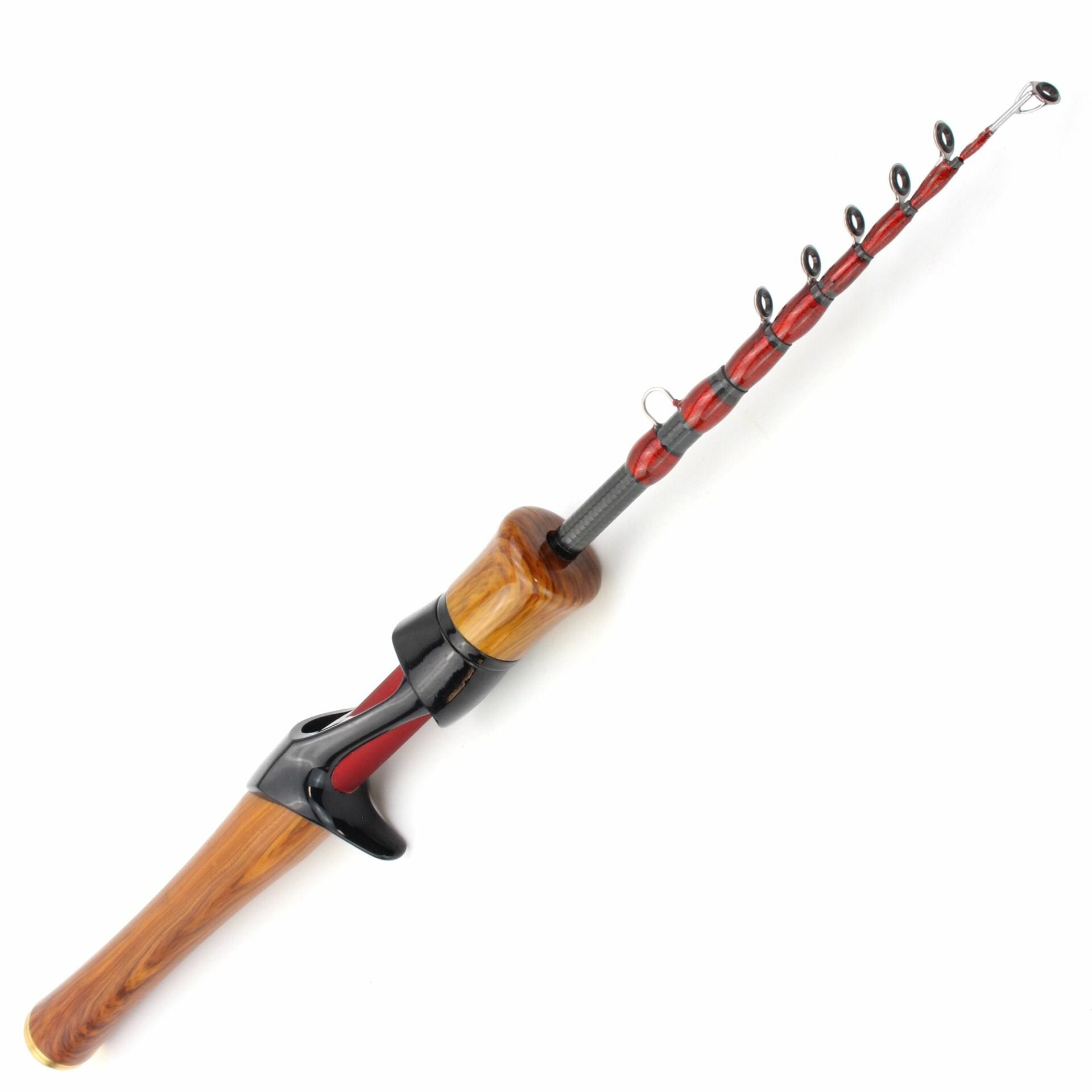 Телескопический спиннинг NoEnName_Null UL, 168-185 см, 1-5г, для детей