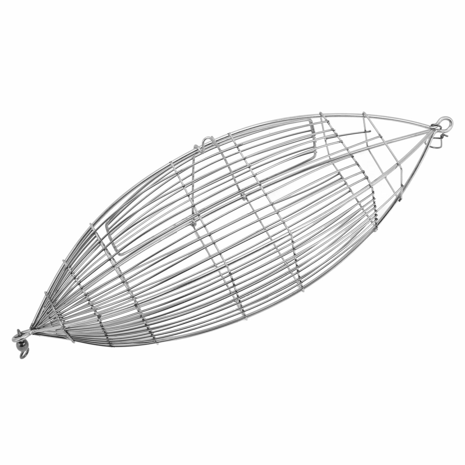 Рыбацкая Корзина Для Приманки: Нержавеющая Сталь Равномерное Распределение - Устойчивая К Коррозии Корзина Для Приманки Простая Загрузка for Рыбалка С Берега И Лодки