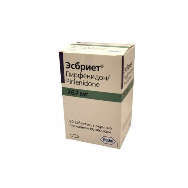 Эсбриет капсулы фл. 267мг 90шт