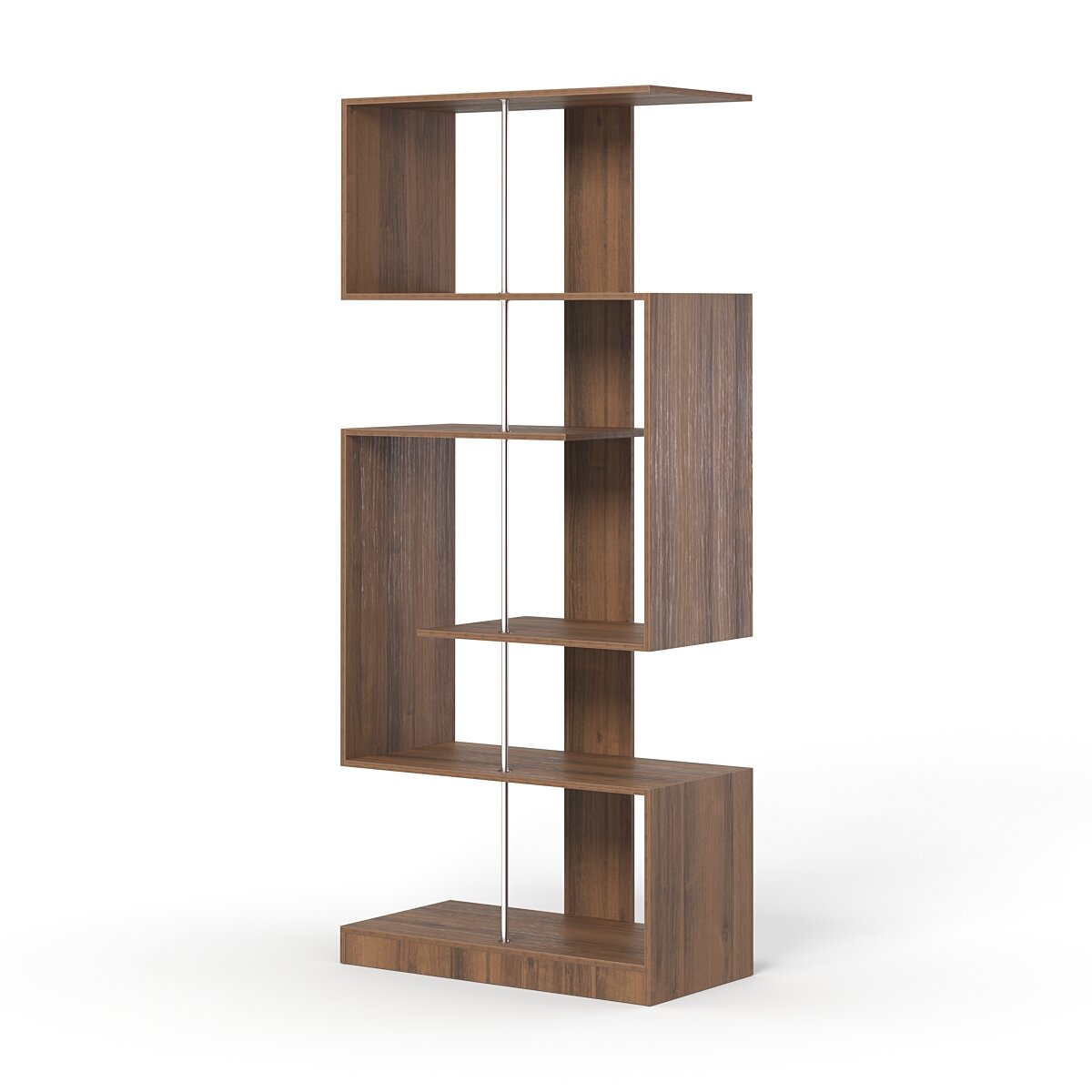 Стеллаж "Куб" №4, Орех. Производитель товара - компания Westcom.