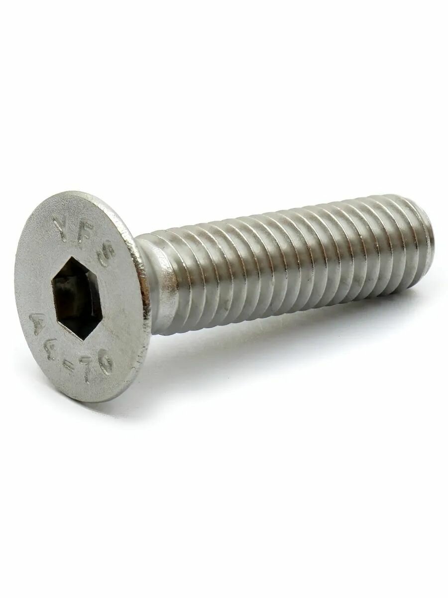 Винт din7991 м6х30 А4 hex 4.0 (упак 25шт)