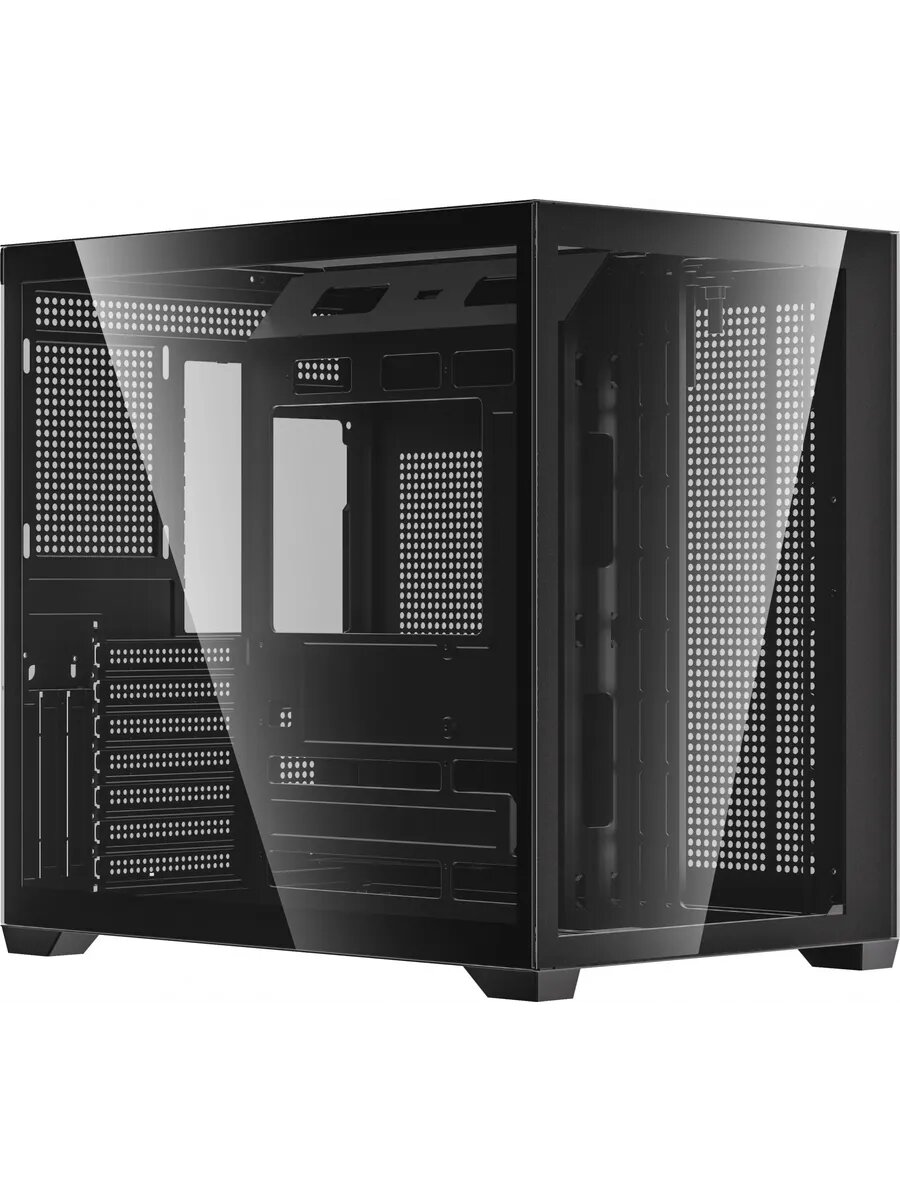 Корпус ACC-ZA06B черный без БП ATX 1xUSB2.0 1xUSB3.0 audio