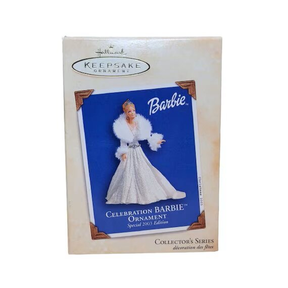 Кукла Barbie Celebration Ornament 2003 Special Edition (Барби Праздничное елочное украшение 2003 Специальный выпуск)