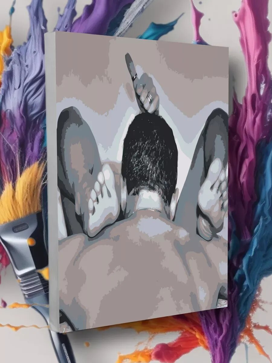 Картина по номерам Эротика