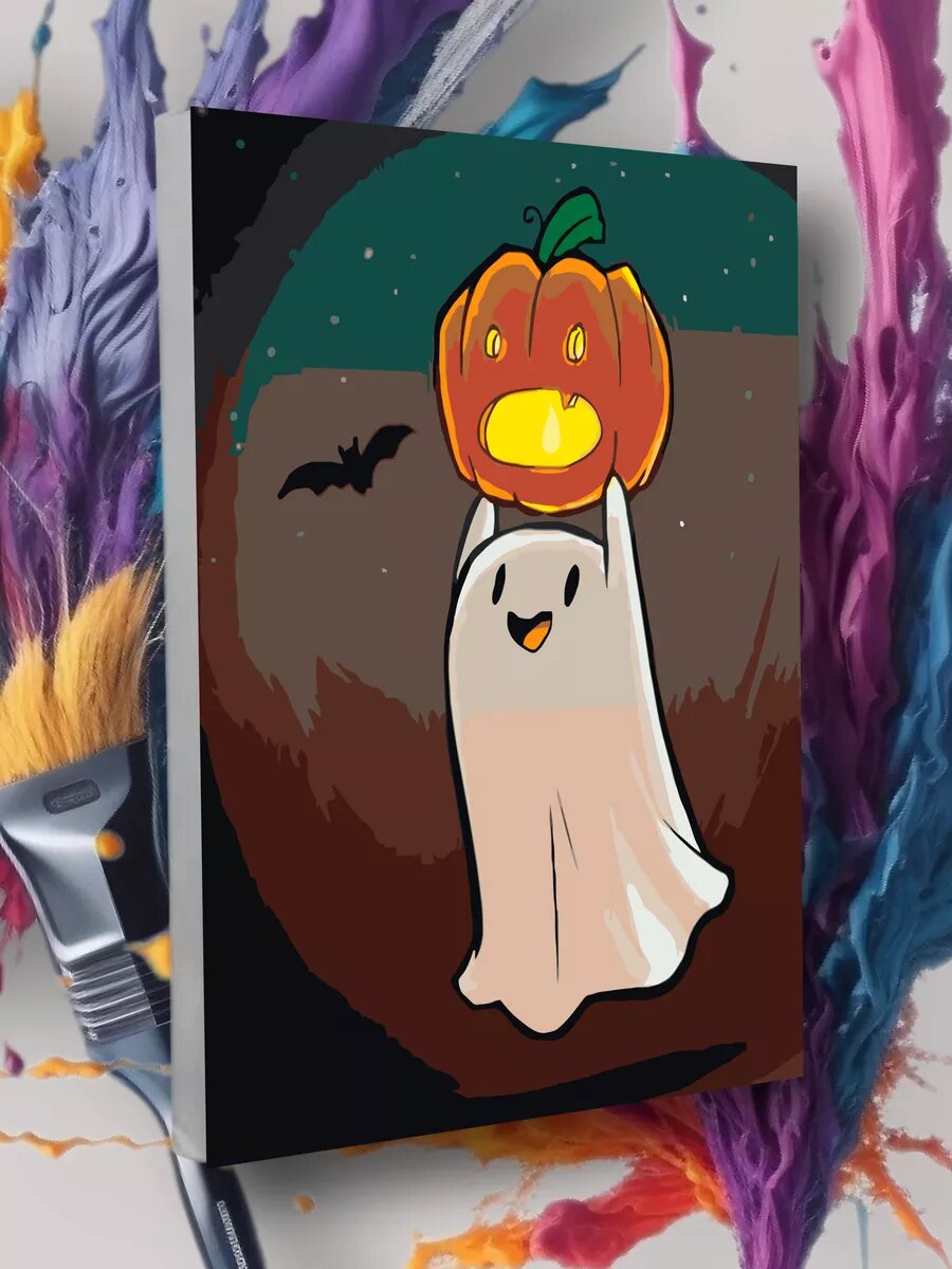 Картина по номерам Приведение