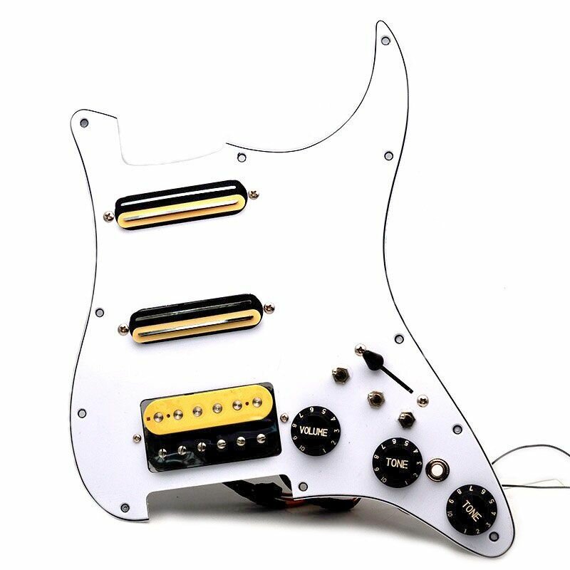 Электрогитара SSH Scratch Guard Kit Duluxe Strat с панелью Single Cut GPS и предварительно подключенным пикгардом