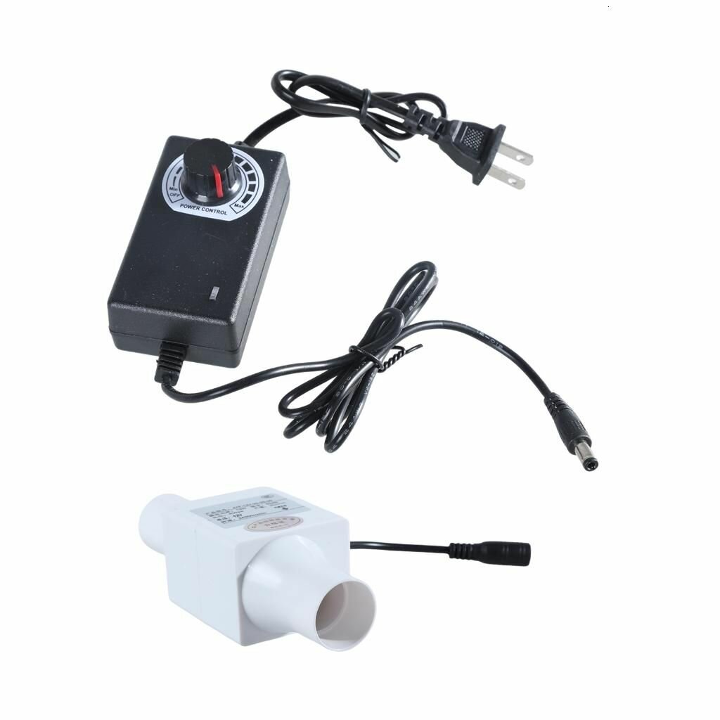 Вентилятор канальный с низким уровнем шума для ванной и гроубокса 25/32/40/50 мм, - 25mm